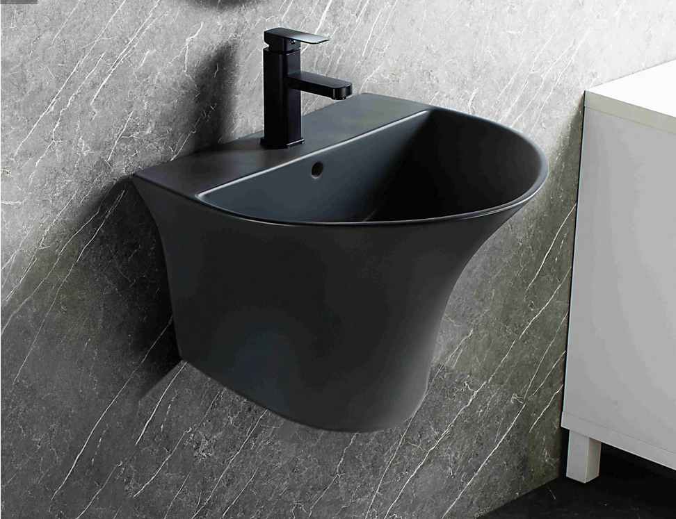 Black Round Executive Wall-Mounted Basin – Ada Chamberlain Enterprises ...